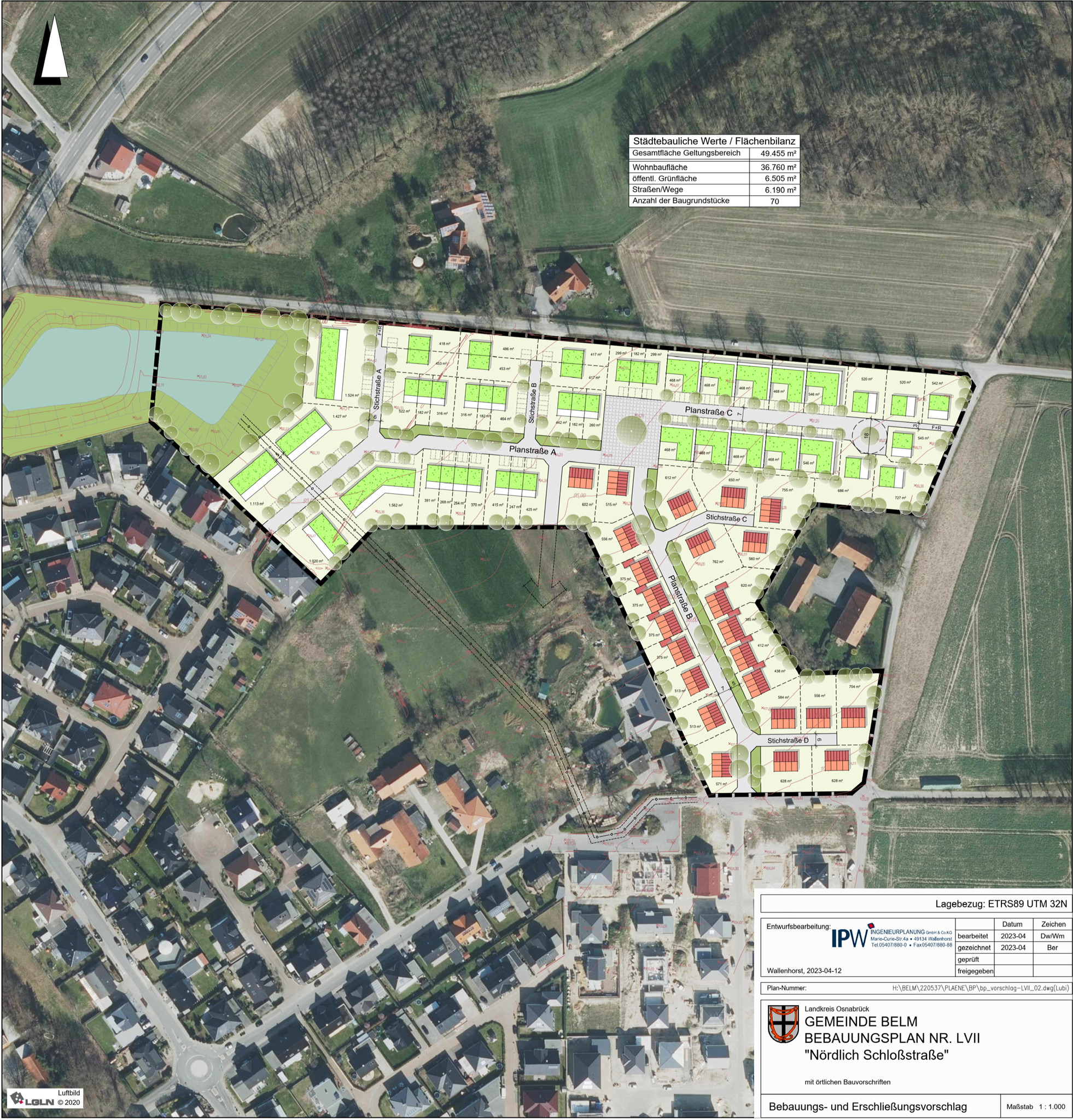 Baugebiet „Nördlich Schlossstraße“: Klimafreundlich und städtebaulich ...