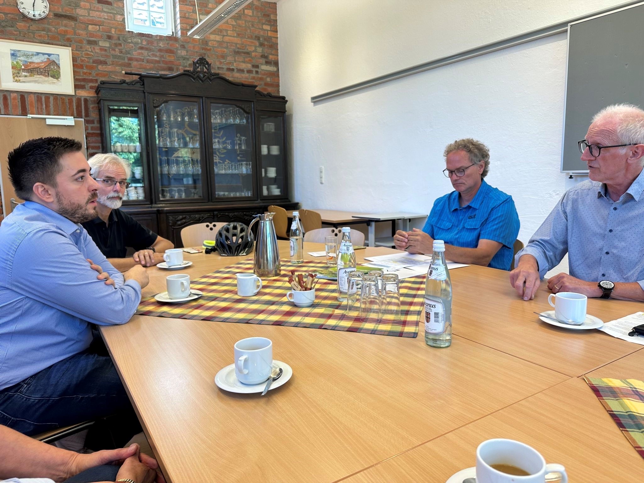 Manuel Gava in der Belmer Integrationswerkstatt › SPD Belm